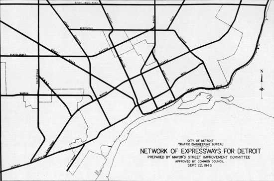 Motor City Landmark: Detroit’s Davison Freeway – America's Canceled ...